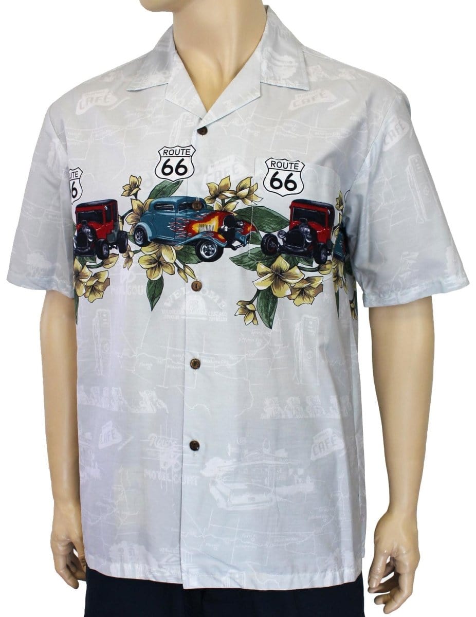 Route 66 Hot Rod Parade Shirt – Shaka Time Hawaii
